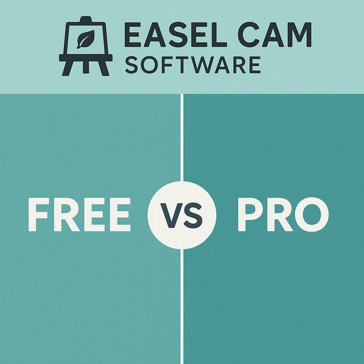Easel Pro vs. Easel Free Software: Choosing the Best CNC CAM Software